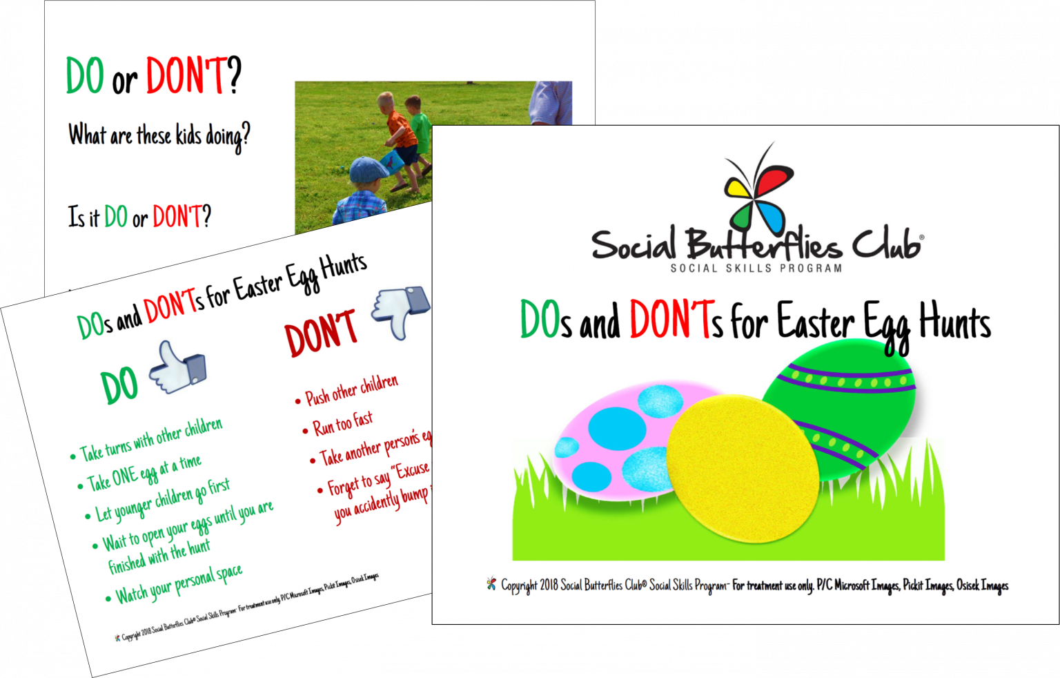 Easter Egg Hunt Builds Executive, Social Skills - Social Butterflies